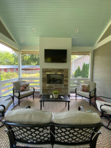 Our Client's Stunning Screened Porch Reveal