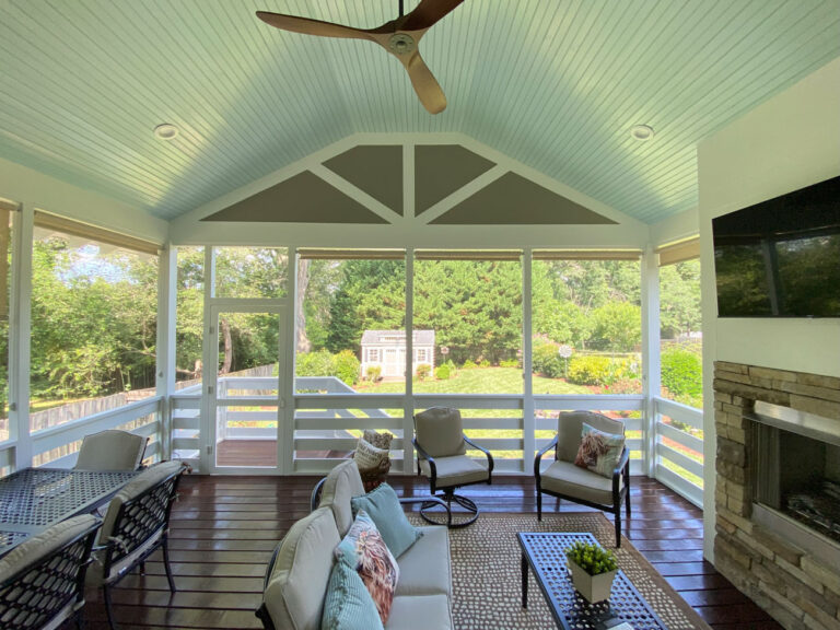 Our Client's Stunning Screened Porch Reveal
