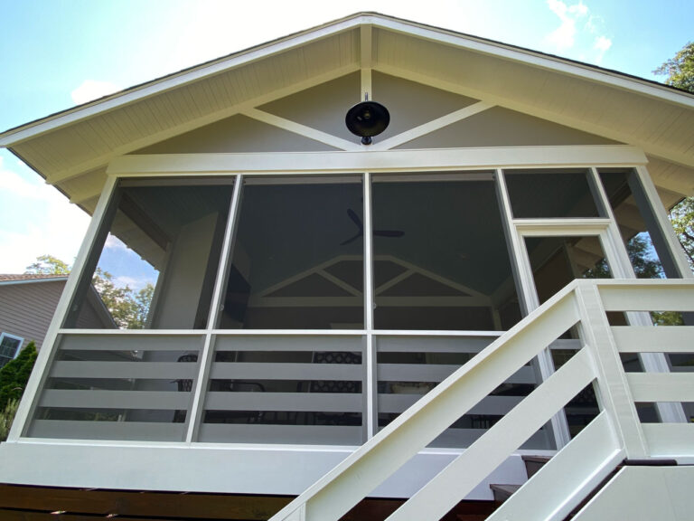 Our Client's Stunning Screened Porch Reveal