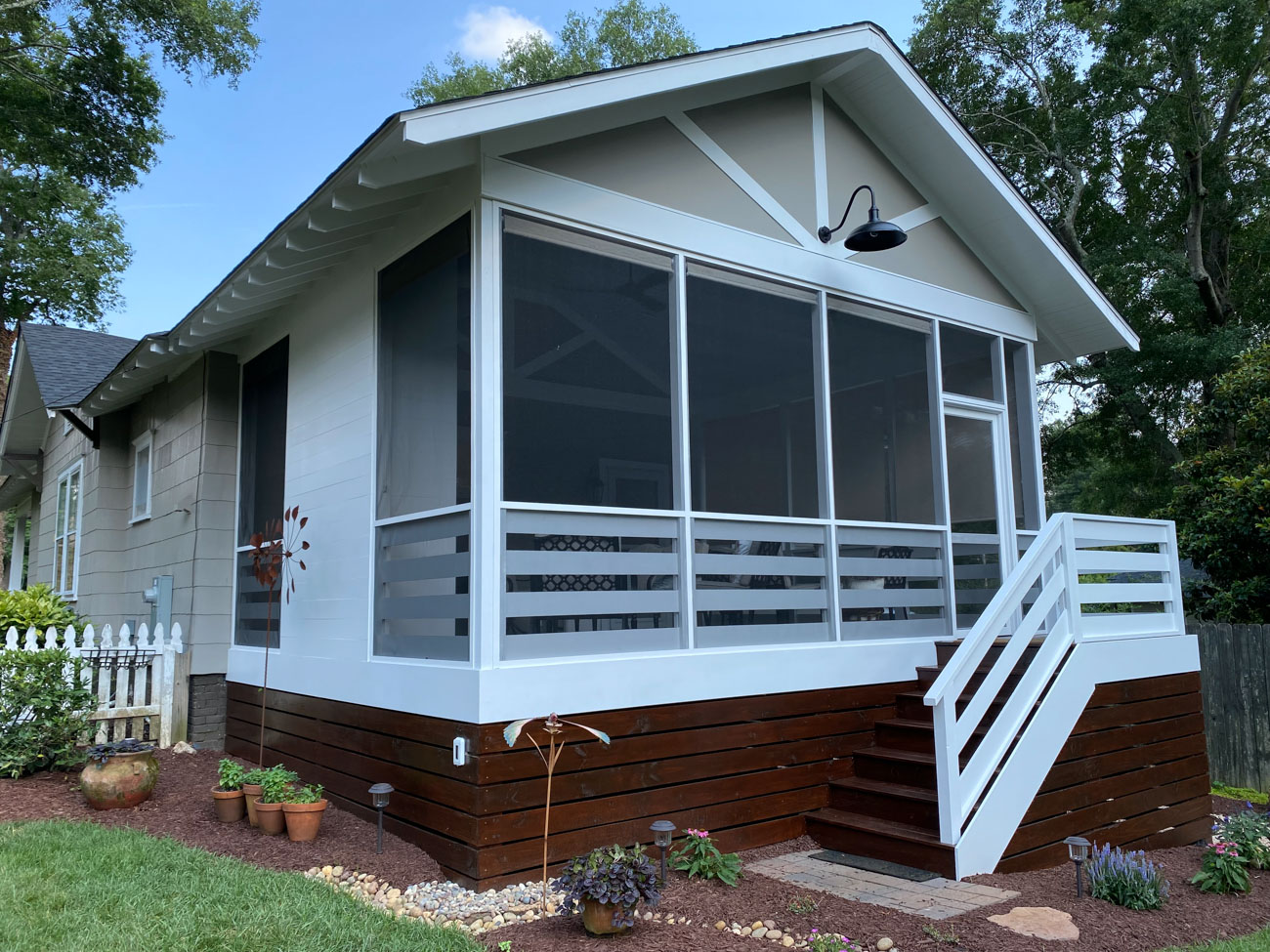 Our Client's Stunning Screened Porch Reveal