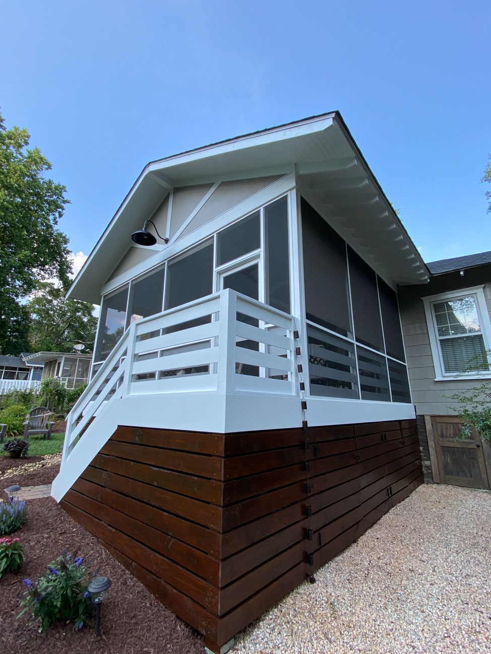 Our Client's Stunning Screened Porch Reveal