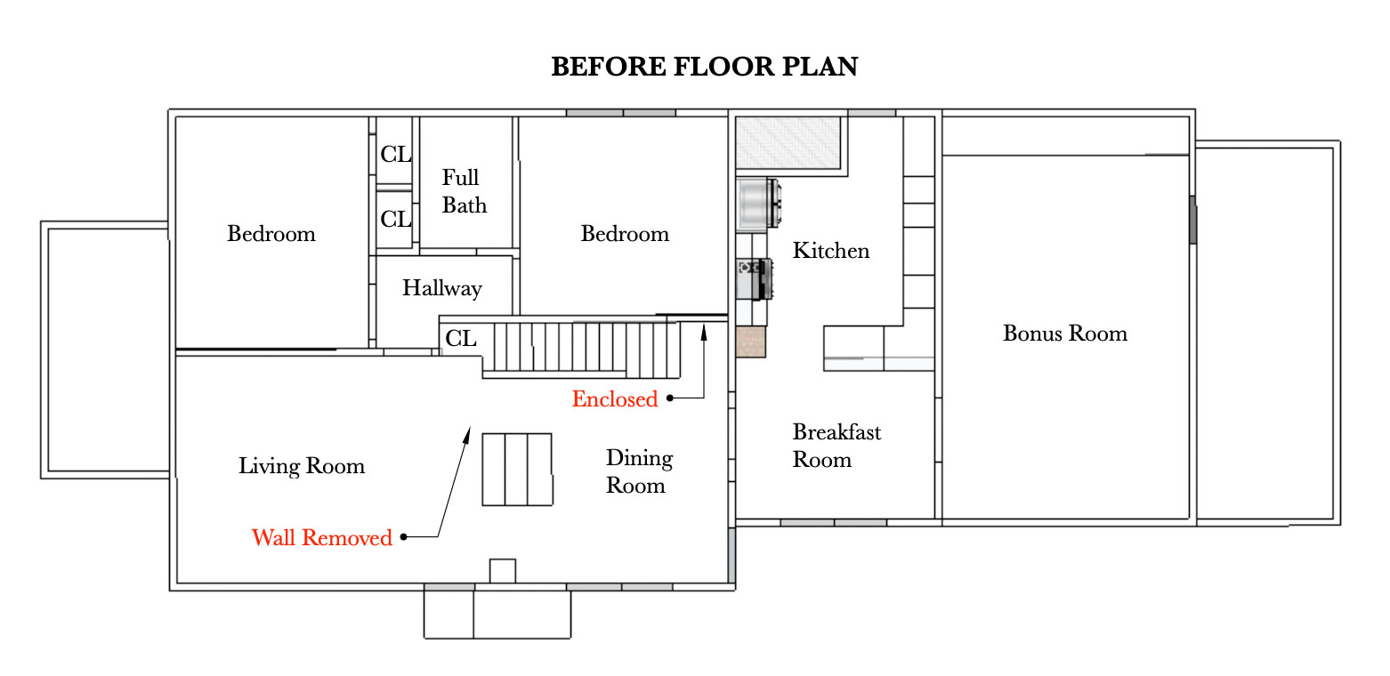The Corner Cottage: How We Reworked the Floor Plan & The Master Suite