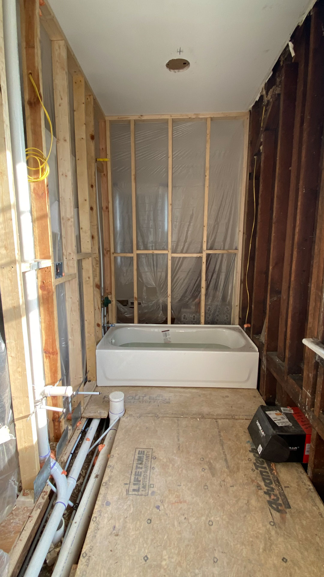 Reworking the Upstairs to Make Room for a New Hall Bathroom