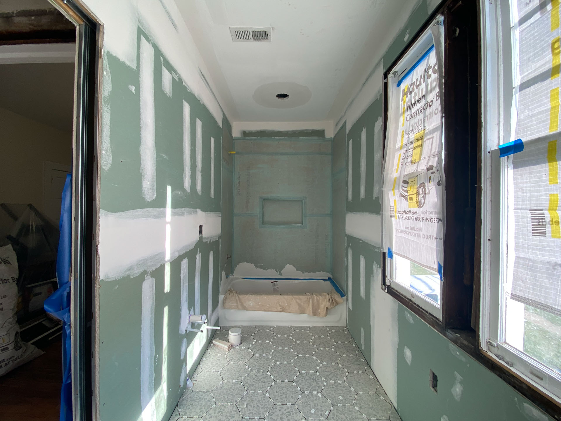 Reworking the Upstairs to Make Room for a New Hall Bathroom